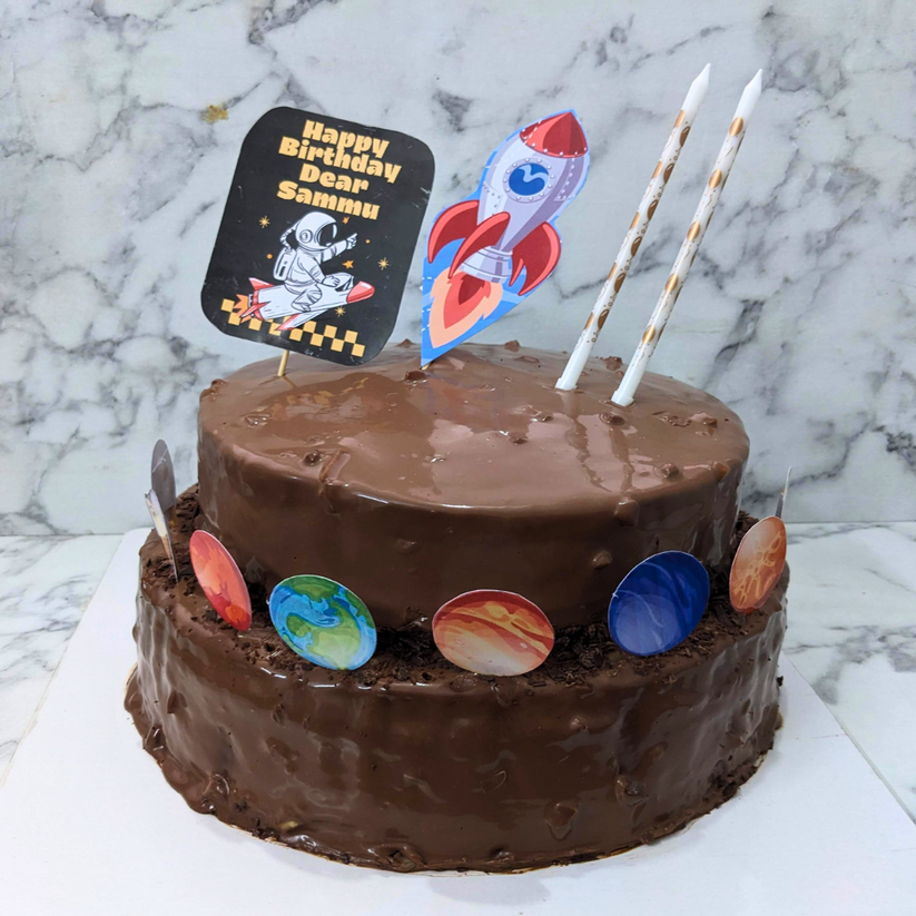 Space theme cake | Best in Bangalore | Theme cakes | custom cakes | designer cakes – Cakeday ...